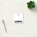 Locomotive with Coal Car Personalised Post-it Notes | Zazzle