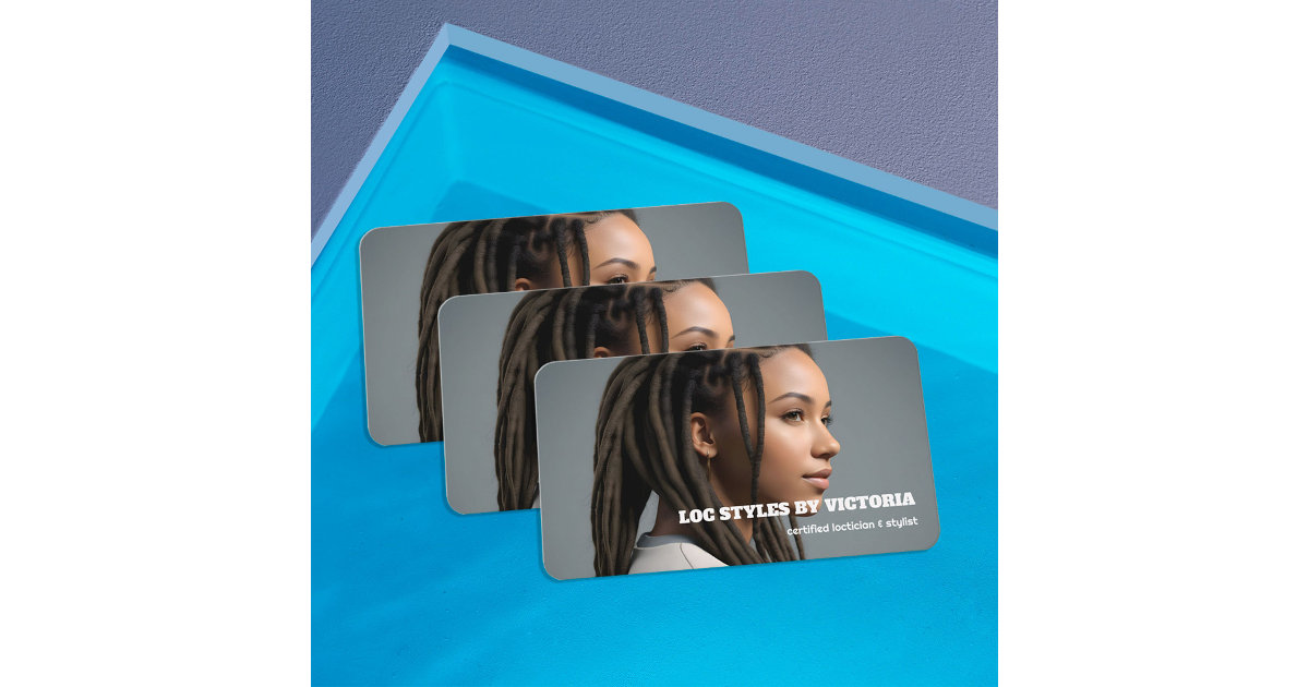 Loctician Business Card | Zazzle