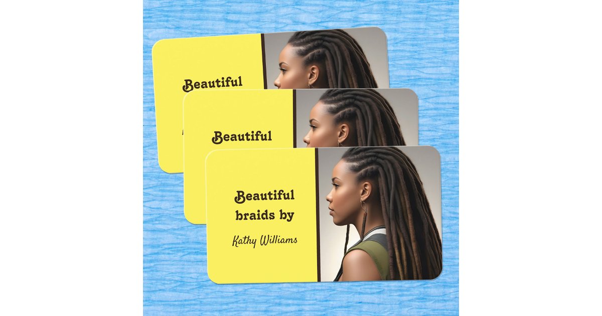 Loctician Dreadlocks Business Card | Zazzle