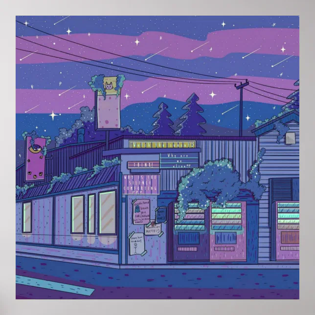 Lofi Art Poster | Zazzle