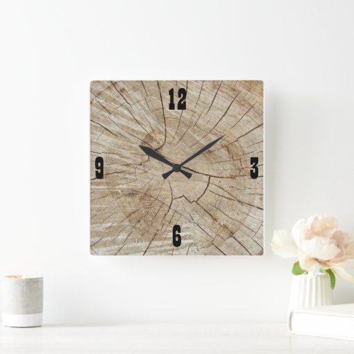 Log Cabin, Country Wall Clock | Zazzle