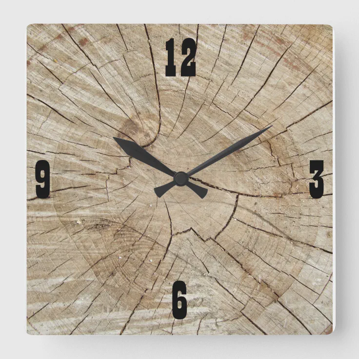 Log Cabin, Country Wall Clock | Zazzle