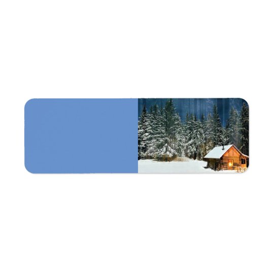 Log Cabin Label | Zazzle.com