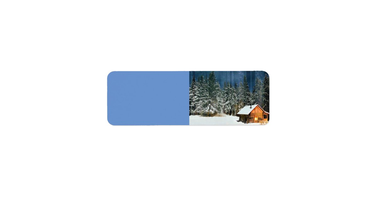 Log Cabin Label | Zazzle