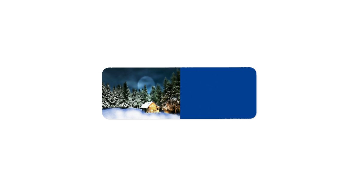 Log Cabin Label | Zazzle