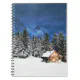 Log Cabin Mountain View Notebook | Zazzle