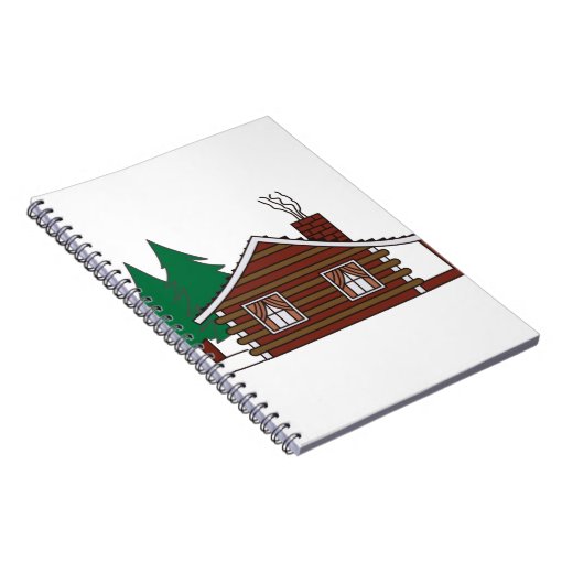 Log Cabin Notebook | Zazzle