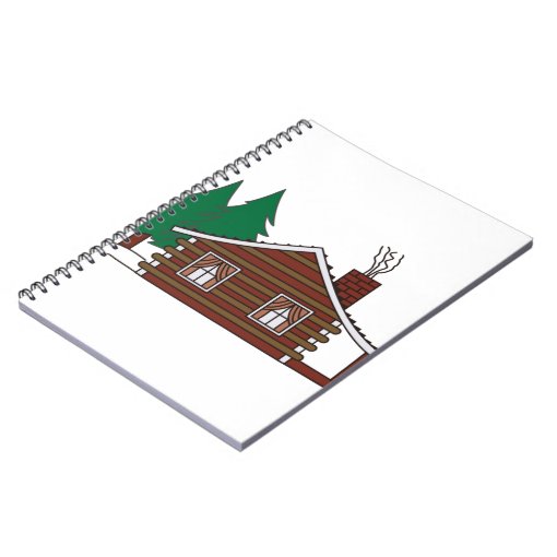 Log Cabin Notebook | Zazzle