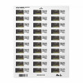 LOG CABIN RETURN ADDRESS LABELS | Zazzle