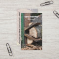 Log splitter business card | Zazzle