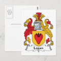 Logan Family Crest Postcard | Zazzle