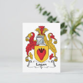 Logan Family Crest Postcard | Zazzle