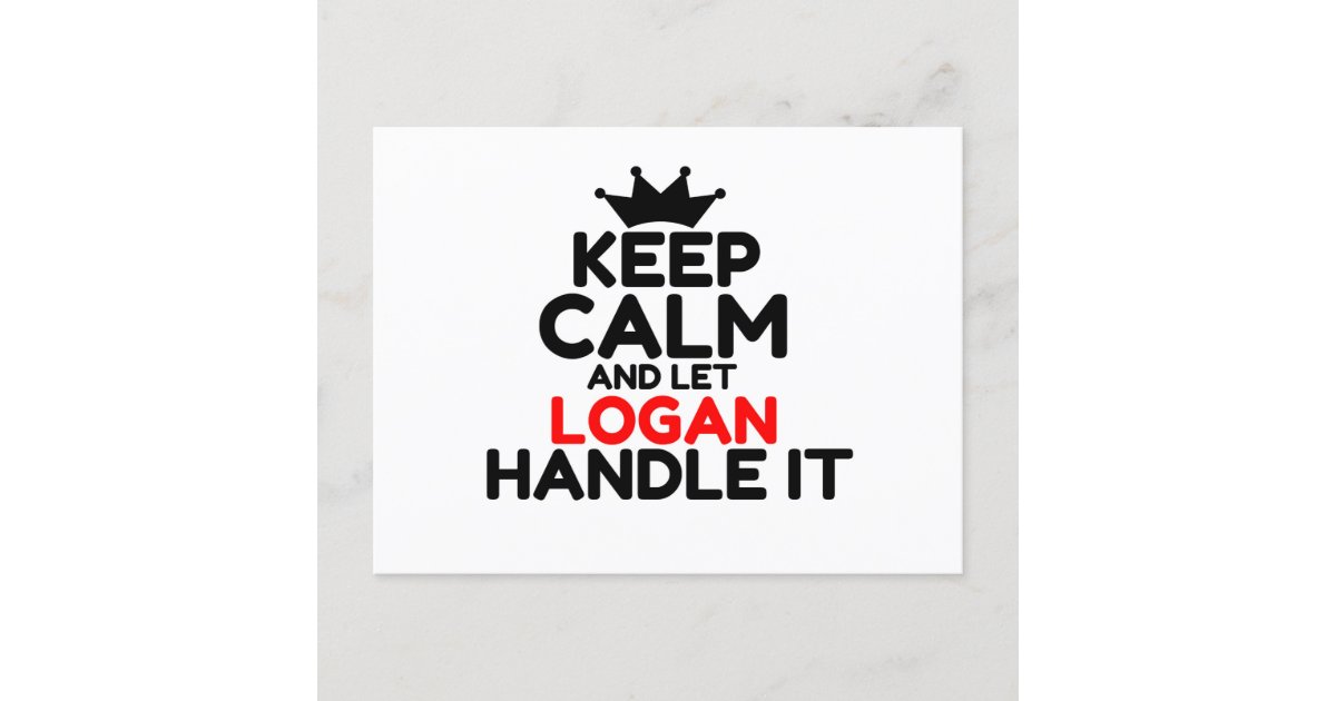 LOGAN POSTCARD | Zazzle