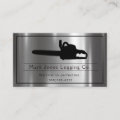 Logging Tree Trimming Saw Service Business Card | Zazzle