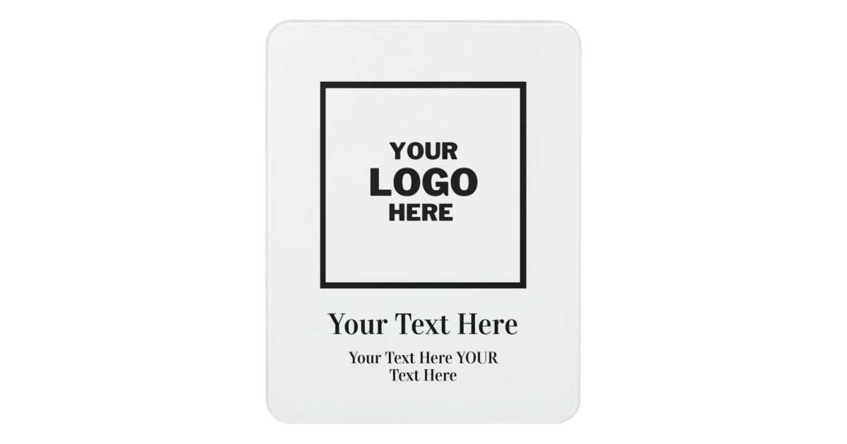 Logo Branded Door Sign | Zazzle