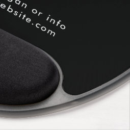 Logo | Business Corporate Company Minimalist Gel Mouse Pad | Zazzle