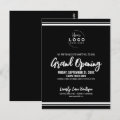 Logo Business Grand Opening Postcard | Zazzle