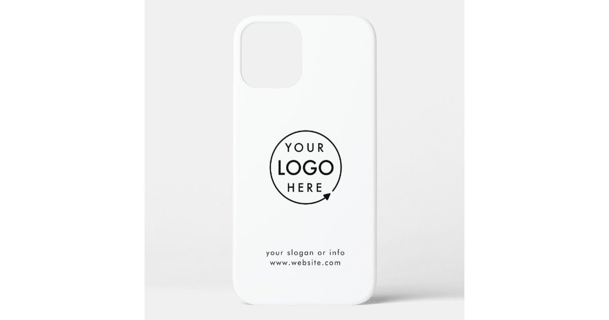 Logo Business | Minimalist Simple iPhone Case | Zazzle.com