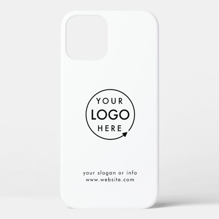 Logo Business | Minimalist Simple iPhone Case | Zazzle.com