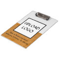 Logo Clipboard Business Promotional Gift | Zazzle