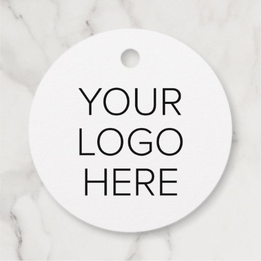 Logo Create Your QR Code Favor Tags | Zazzle