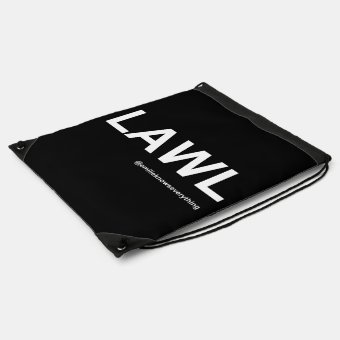 Logo Drawstring Backpack | Zazzle
