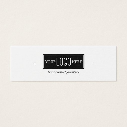 Logo Earring Jewelry Display | Zazzle
