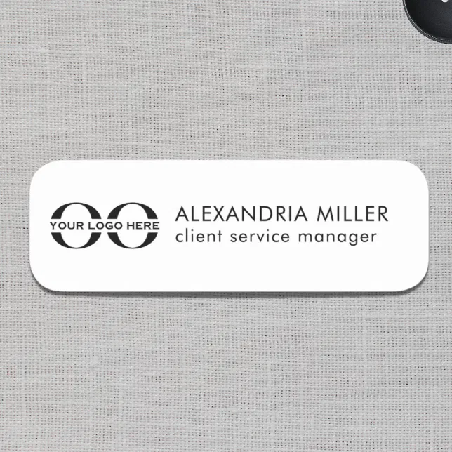 Logo Name Title Tag | Zazzle