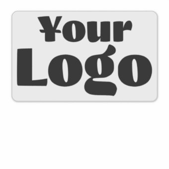 Logo on Vinyl rectangle Business Bumper Car Window Sticker | Zazzle