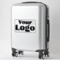 Logo on Vinyl rectangle Business Bumper Car Window Sticker | Zazzle