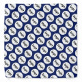Logo Pattern Business Promotional Navy Blue Bandana | Zazzle