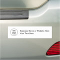 Logo Promotional Magnetic Car Bumper Sticker Car Magnet | Zazzle