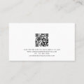 Logo QR Code Photo Overlay Sports Photographer Business Card | Zazzle