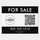 Logo QR Code Professional Sign | Zazzle