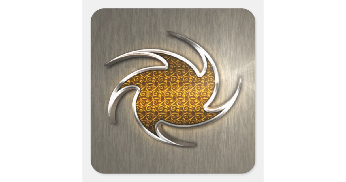 logo sticker 3d effect | Zazzle