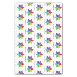 Logo Symbol Motto Company Business Promotion Tissue Paper | Zazzle