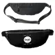 Logo Text Promotional Business Branding Black Fanny Pack | Zazzle