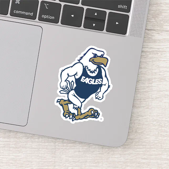 Logos->Strutting Eagle Sticker | Zazzle
