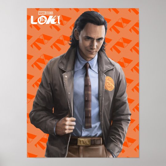 Loki Character Art Poster | Zazzle.com