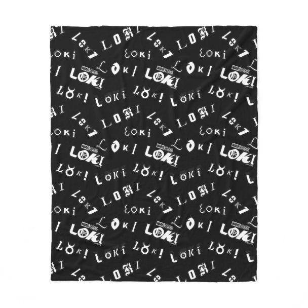 Loki Name Pattern Fabric | Zazzle
