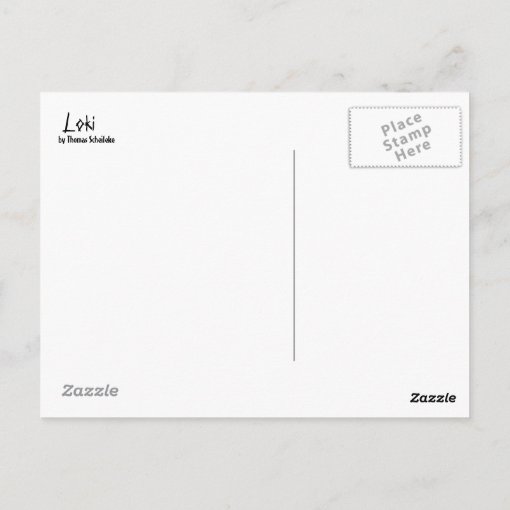 Loki Postcard | Zazzle