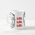 LOL Guy Rage face Comics Internet meme Mugs | Zazzle