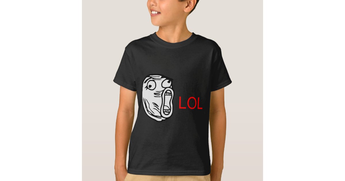 LOL - meme T-Shirt | Zazzle