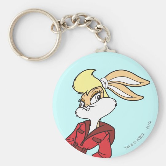 Lola Bunny Super Cute Keychain | Zazzle.com