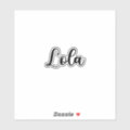 Lola Name - Handwritten Calligraphy Sticker | Zazzle