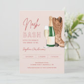 LOLA Nash Bash Bachelorette Party Invitation | Zazzle