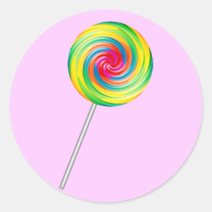 Lollipop Stickers - 100% Satisfaction Guaranteed | Zazzle
