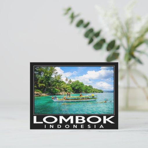 Lombok Indonesia Postcard | Zazzle
