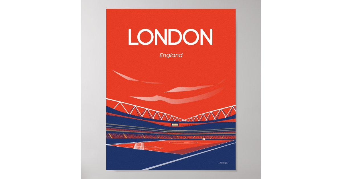 London arsenal Emirates Stadium Poster | Zazzle