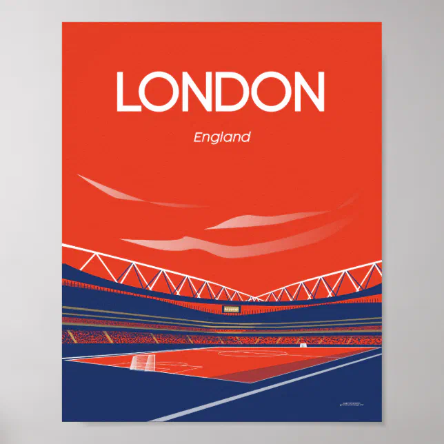 London arsenal Emirates Stadium Poster | Zazzle